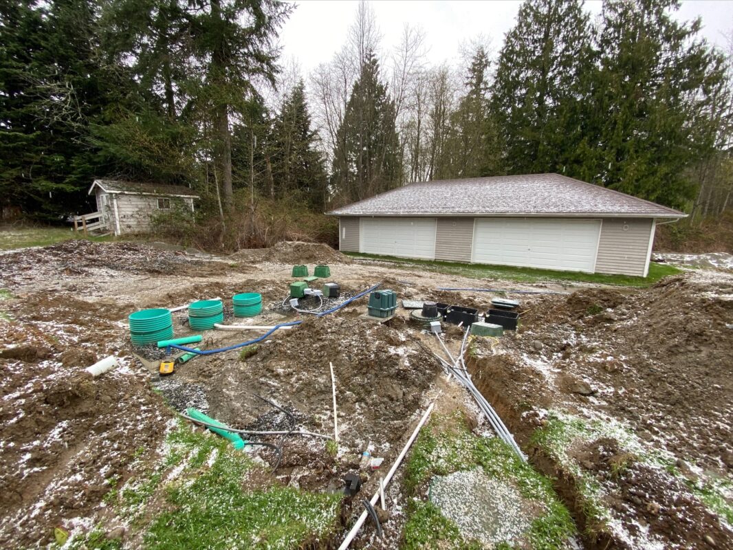 Oscar Install - Snohomish County - Davis Septic Design